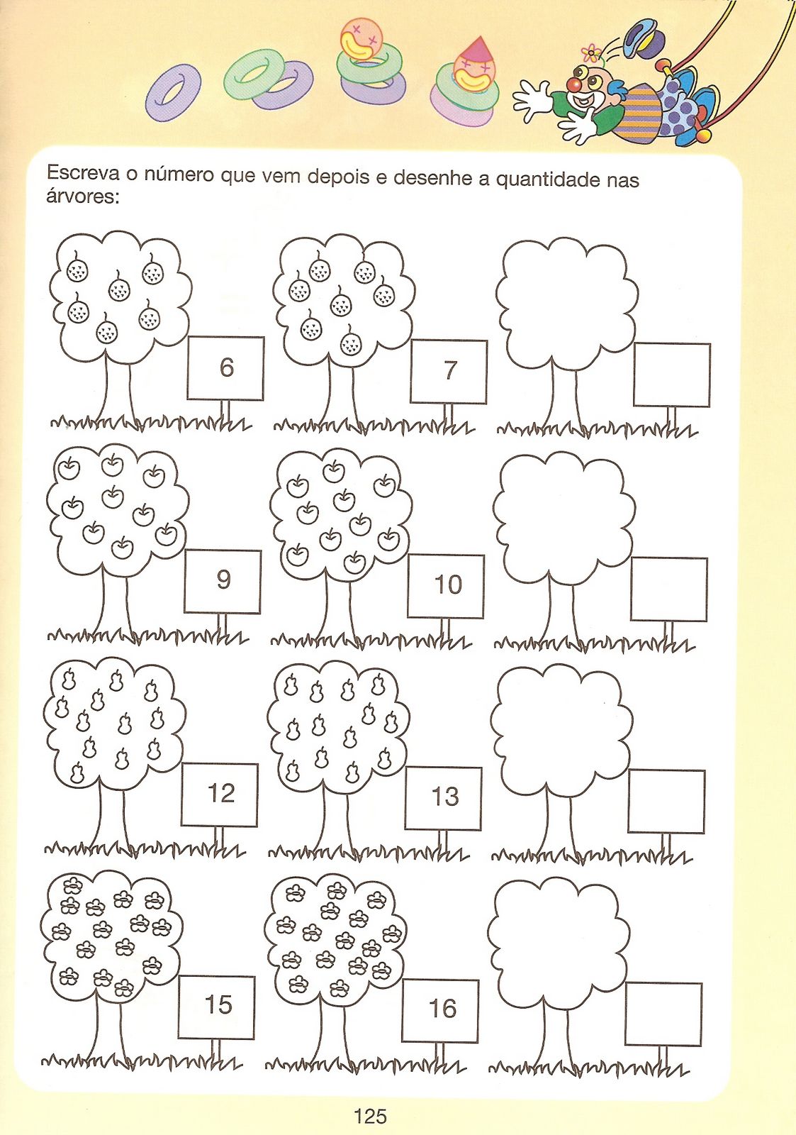 Espaço do Saber: Atividade de matemática para alfabetização Espaço do Saber: Atividade de matemática para alfabetização