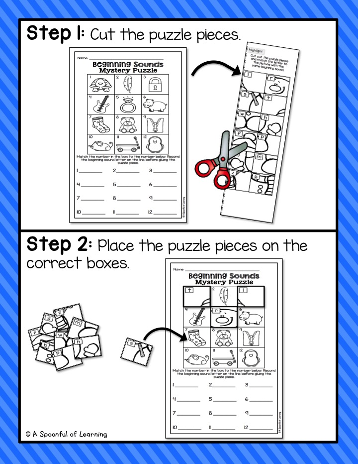 Winter Mystery Puzzles FREEBIE! - Learn how to Solve puzzle