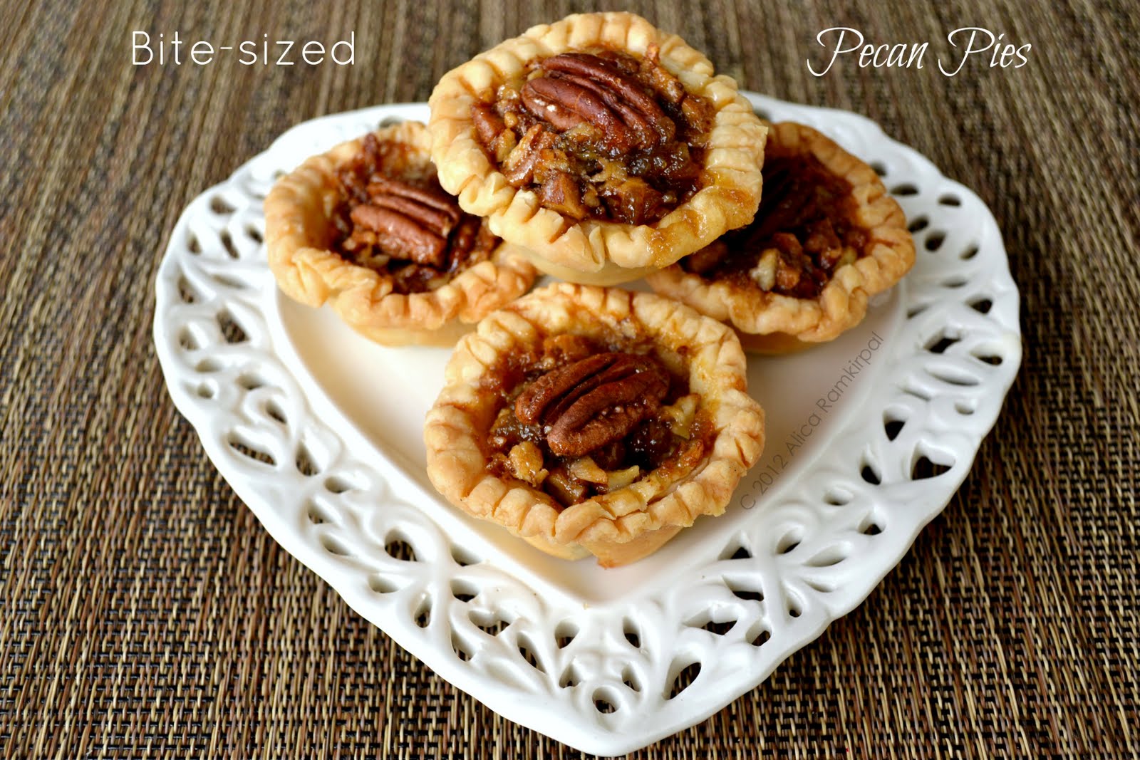 Bite sized Pecan Pies Alica s Pepperpot bite-sized-pecan-pies-alica-s-pepperpot
