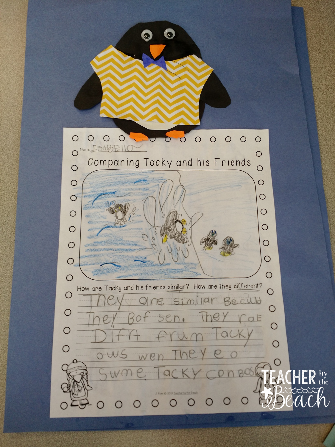 Penguin Week- Part 1 - Teacher by the Beach