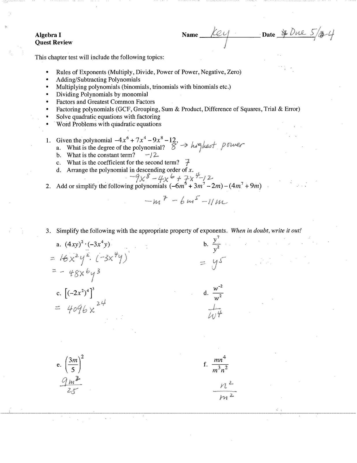 Jiazhen s Algebra I Chapter Test Review Sheet Answers jiazhen-s-algebra-i-chapter-test-review-sheet-answers