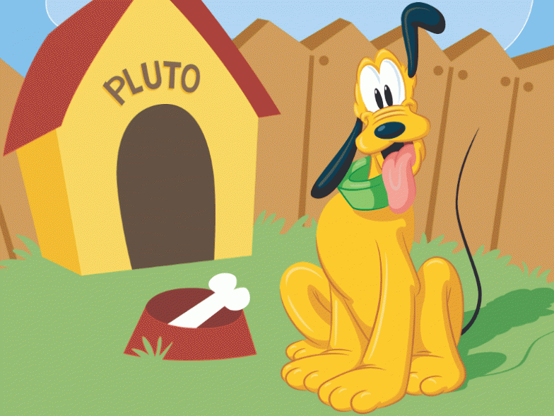 Dibujos de Pluto - Imagui
