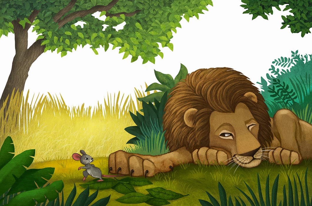 C A Martin Art THE LION THE MOUSE ASSIGNMENT 2 c-a-martin-art-the-lion-the-mouse-assignment-2