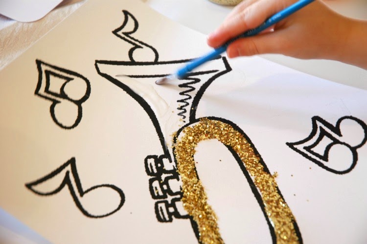 A Jazzy Little Preschool Lesson | What Can We Do With Paper And Glue