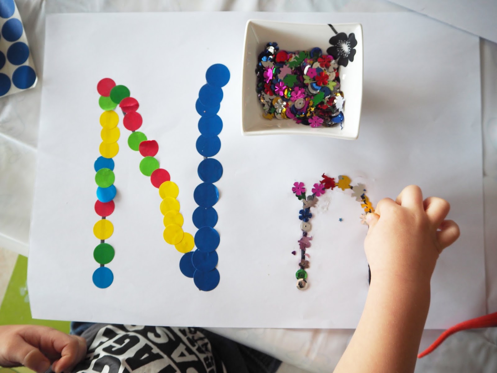 Learn with Play at Home: Fine Motor Dot Sticker Letter Learning and ...