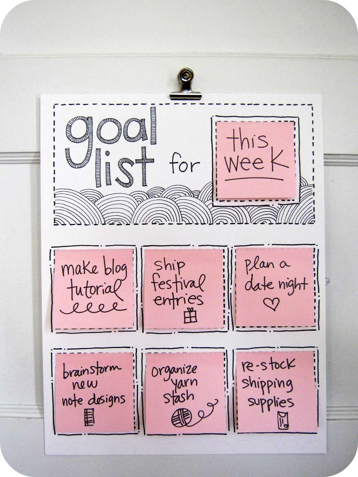 Crafting On A Budget DIY Rotating Goal List crafting-on-a-budget-diy-rotating-goal-list