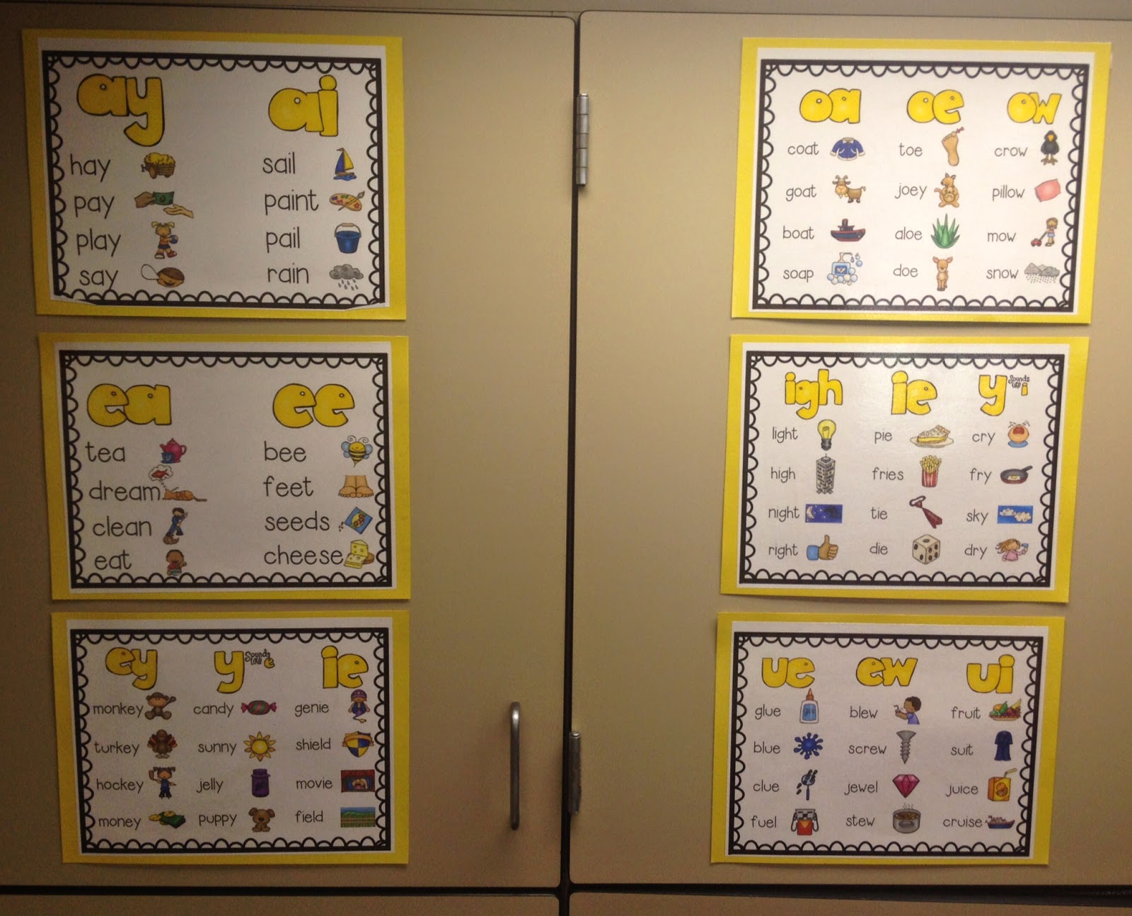Classroom Confetti: Long Vowel Anchor Charts Freebie!