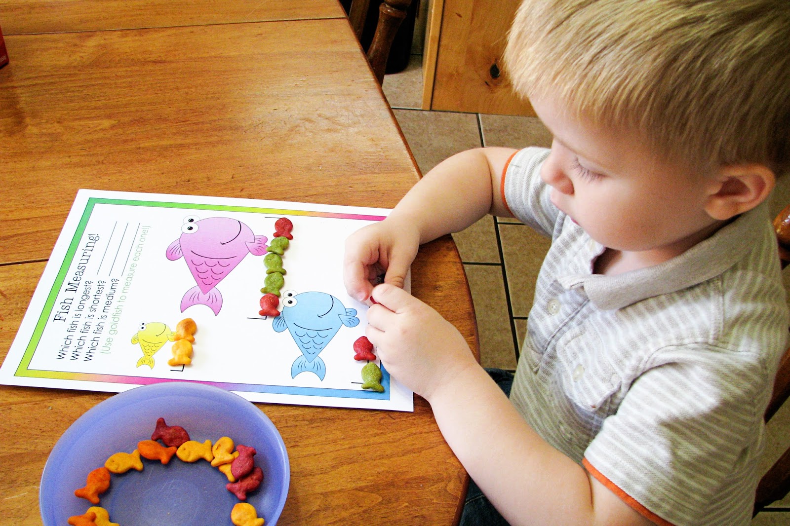 Mommy's Little Helper: Letter F/Fish Preschool Theme