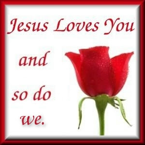 God's Love is unconditional: Jesus Loves You