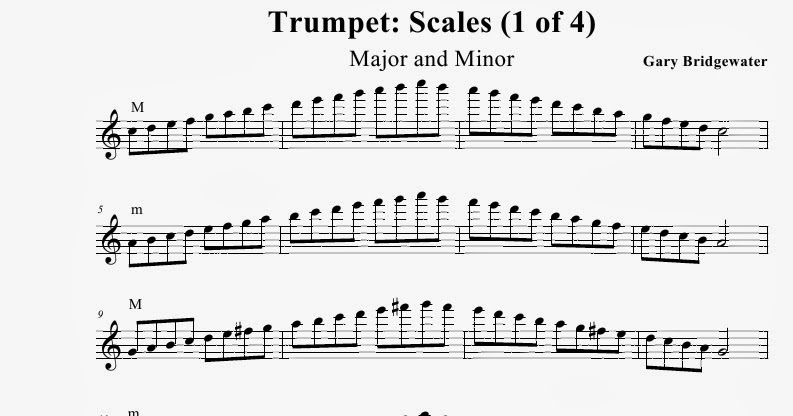 Trumpet: Trumpet: Scales (1 of 4)