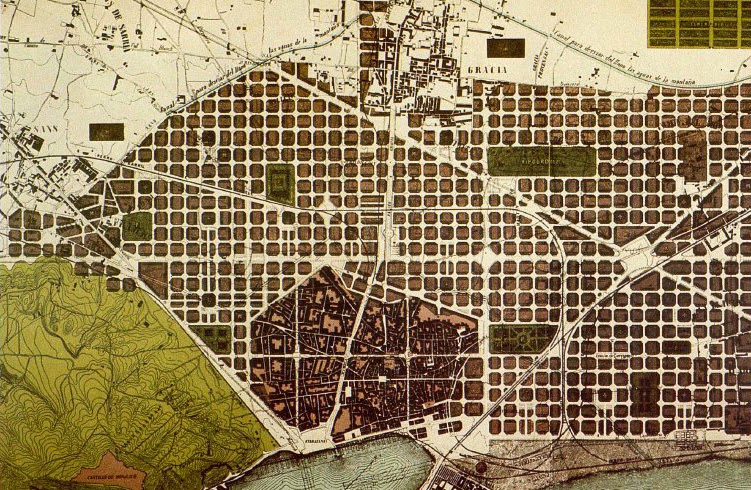 [Urban planing] Barcelona Expension / Ensanche, Eixample Barcelona ...