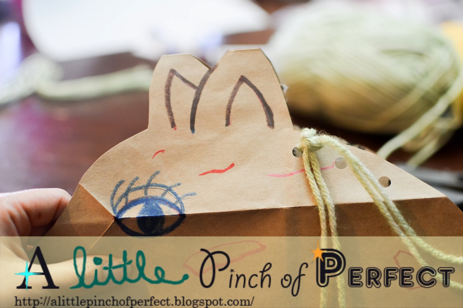 Paper Bag Horse Hat Kids Craft - A Little Pinch of Perfect