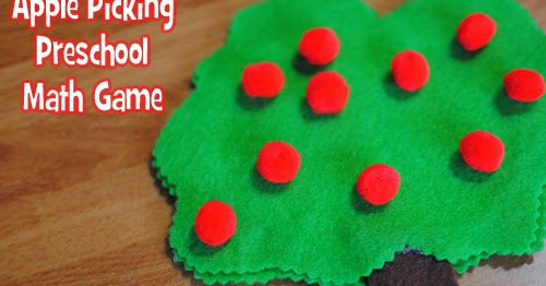 Director Jewels: Apple Picking Preschool Math Game & Busy Bag