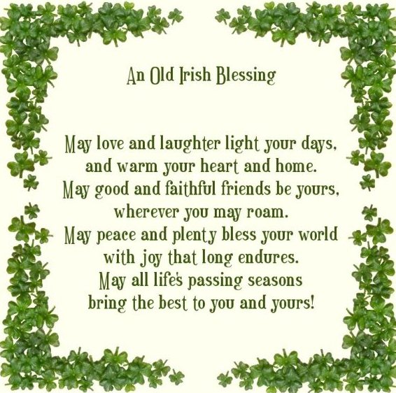 Spockgirl Musings An Old Irish Blessing spockgirl-musings-an-old-irish-blessing