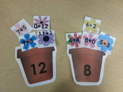 CampingTeacher: Addition Flowers