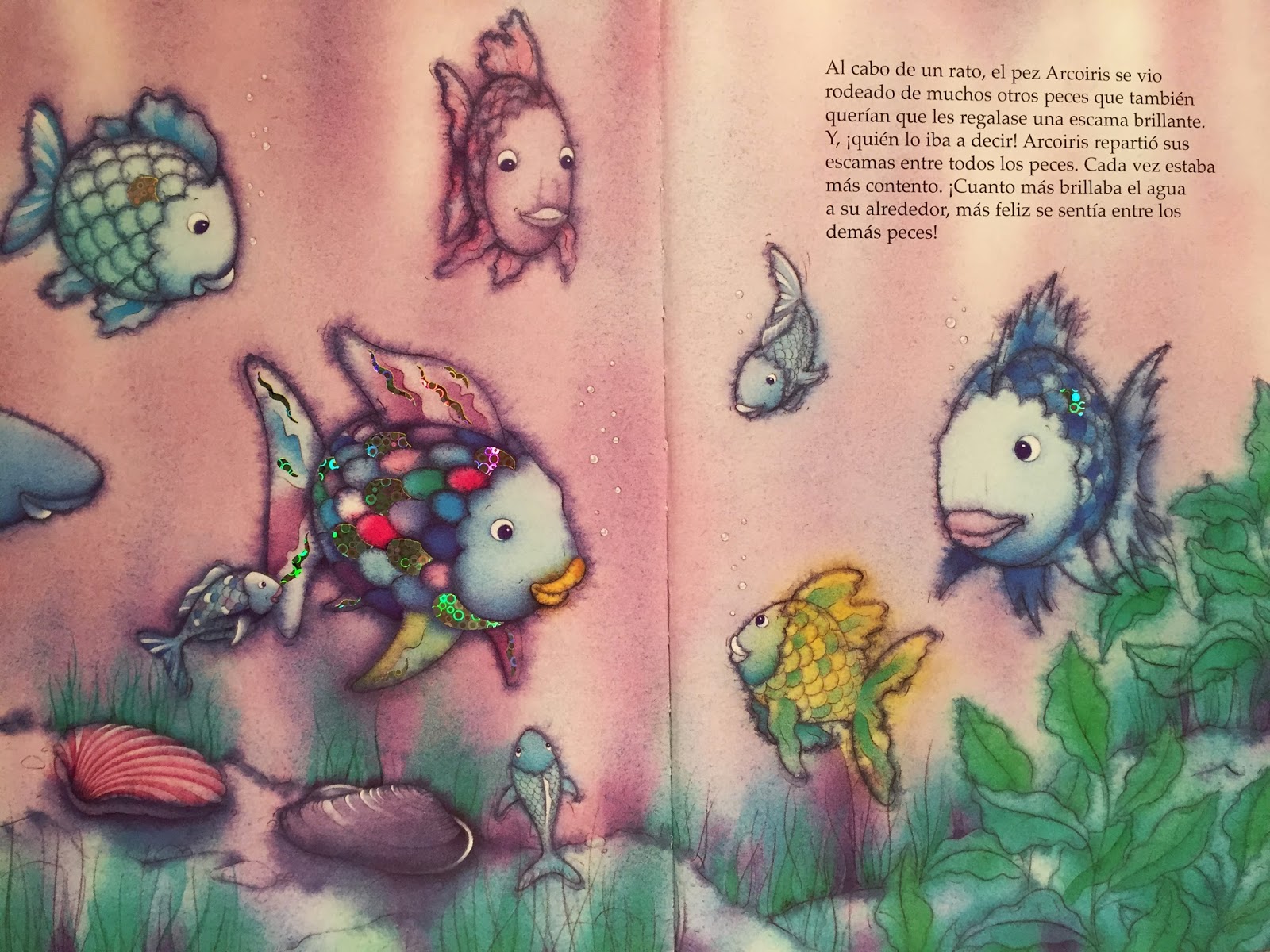 Nuestro Rinconcito Mágico: Actividad, Bloque 1 "El Pez Arcoiris"