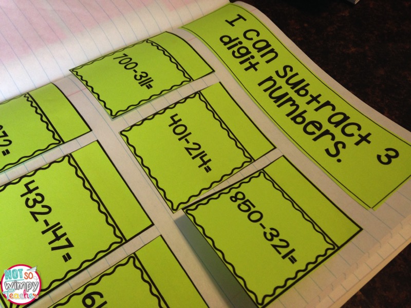 FREE Addition & Subtraction Interactive Notebook! - Not So Wimpy Teacher