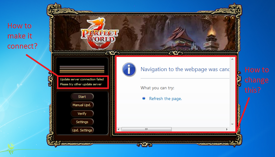How to fix the connection error? | RaGEZONE - MMO Development Forums