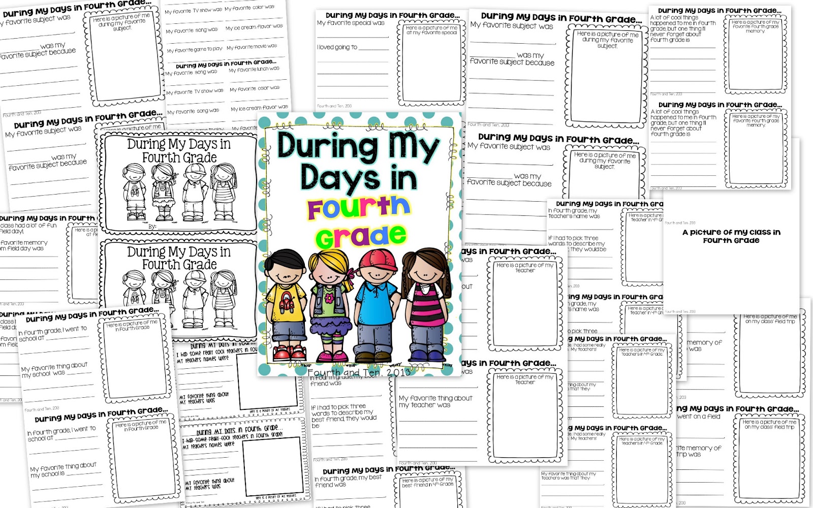 Fourth and Ten: End of the Year Memory Books