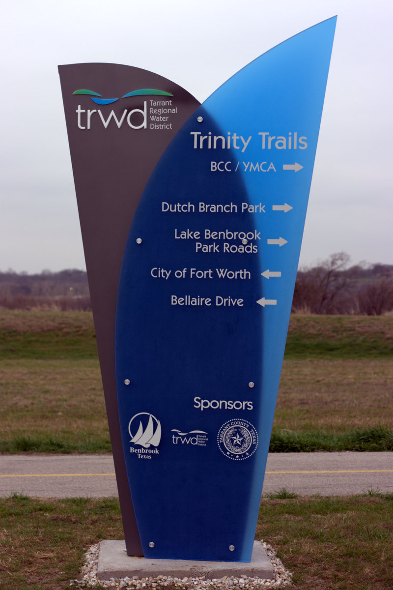 Trinity Trails: New Trinity Trails Signage Trinity Trails: New Trinity Trails Signage