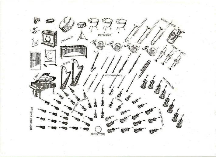 Orquesta de musica clasica para colorear - Imagui