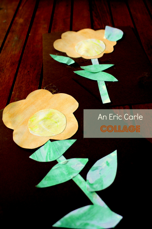 Having Fun at Home: The Tiny Seed by Eric Carle: Art Project