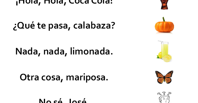 Producing Polyglots: ¡Hola hola, Coca Cola!