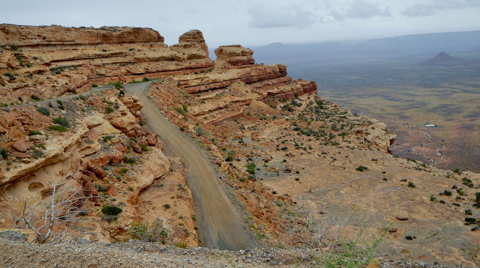 The Southwest Through Wide Brown Eyes: Part Two of Route 261 Utah - The Moki Dugway