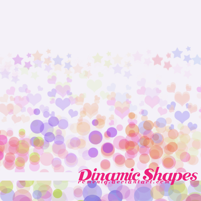Efeito Photoshop Dinamic Shapes Brushes efeito-photoshop-dinamic-shapes-brushes