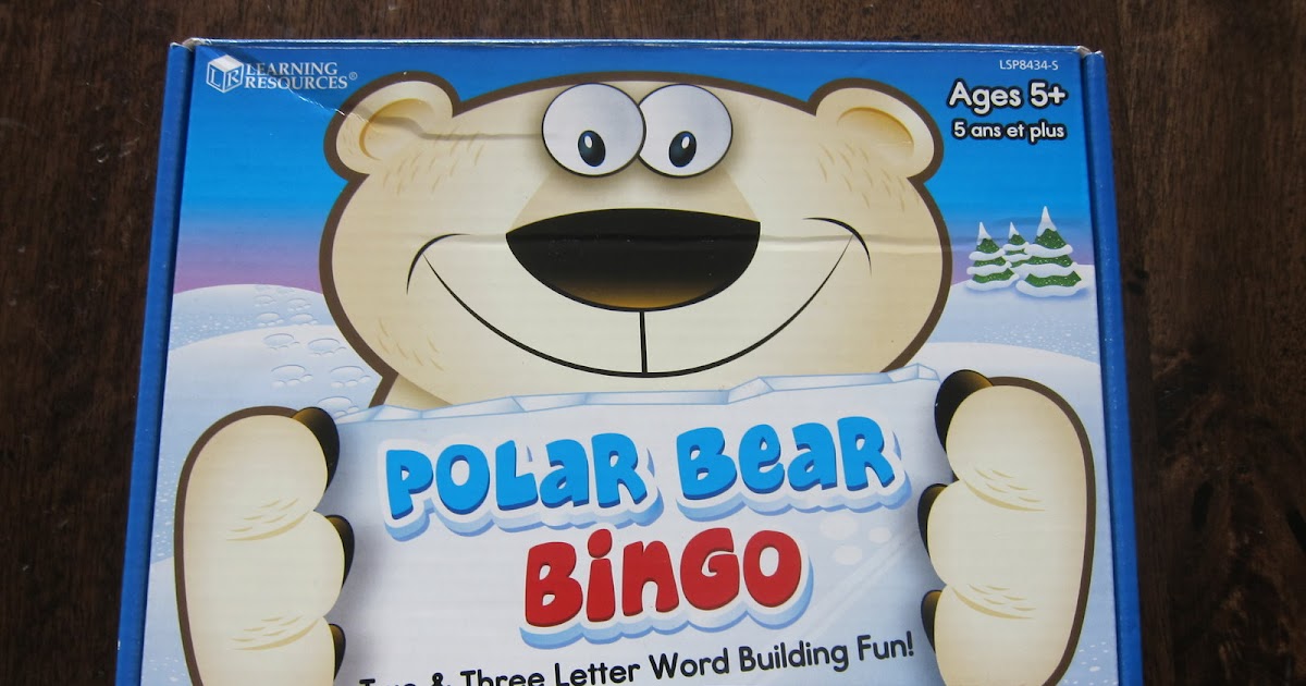 Polar Bear Bingo {Games for kids this Christmas} | the adventures of MNMs