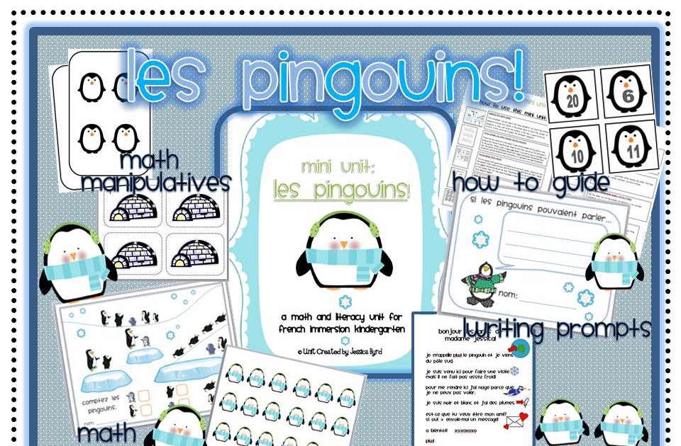 The Kinder Nest: Preview of Penguin Math and Literacy Unit