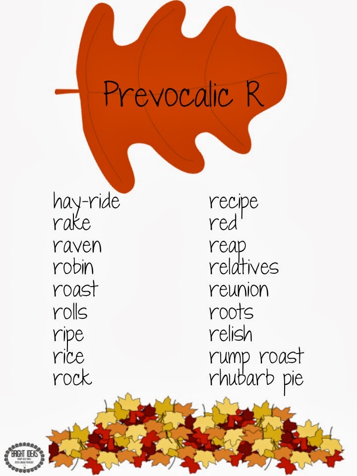 Bright Ideas SLP Fall Frenzy Articulation Unit bright-ideas-slp-fall-frenzy-articulation-unit