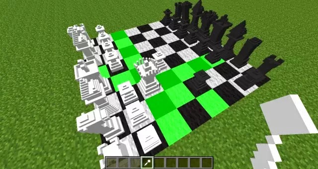 Minecraft TnT Mods: Mine Chess (Xadrez!!!)