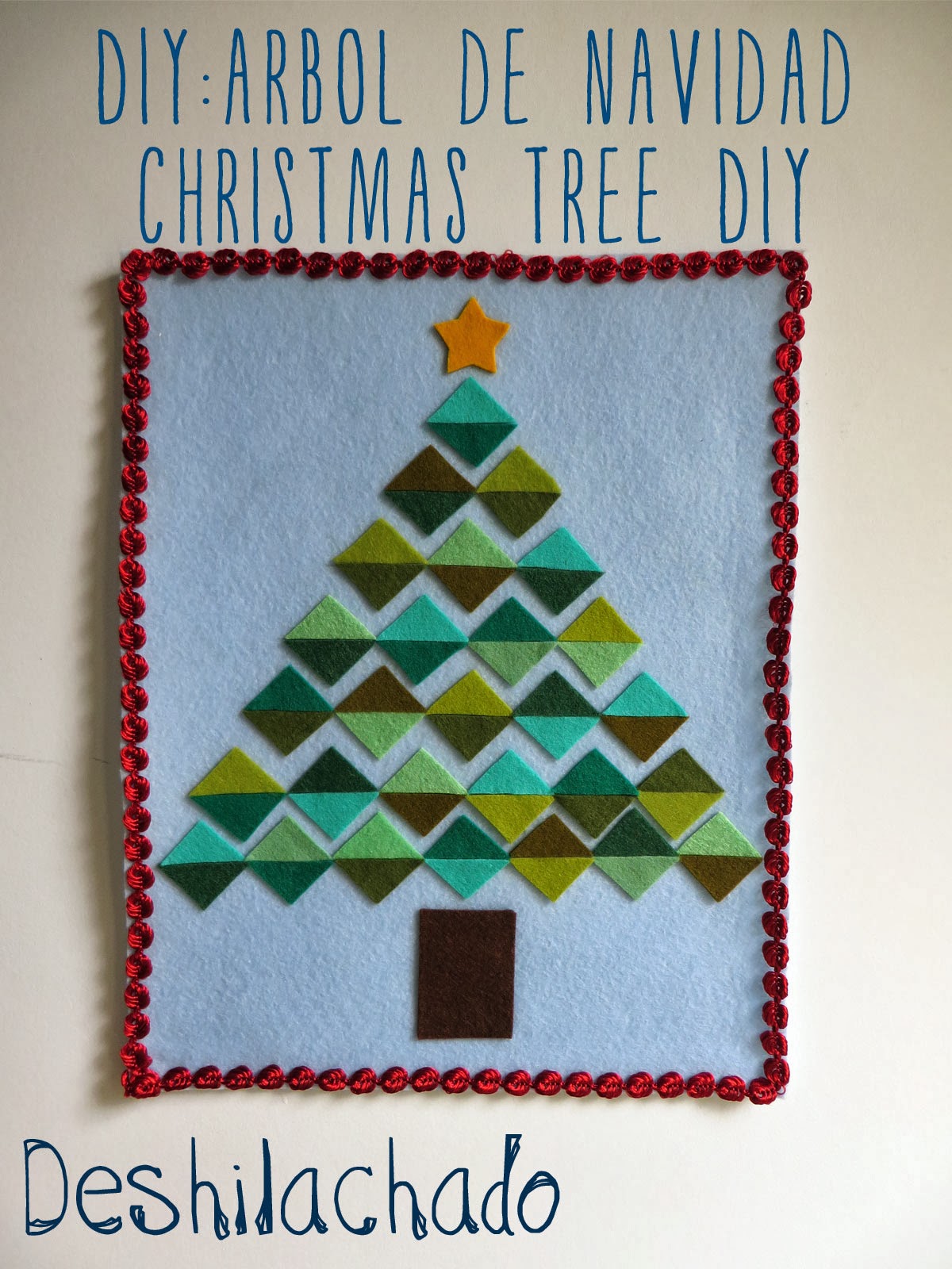 Tutorial: árbol de Navidad / Tutorial: Christmas tree - The Crafty Room
