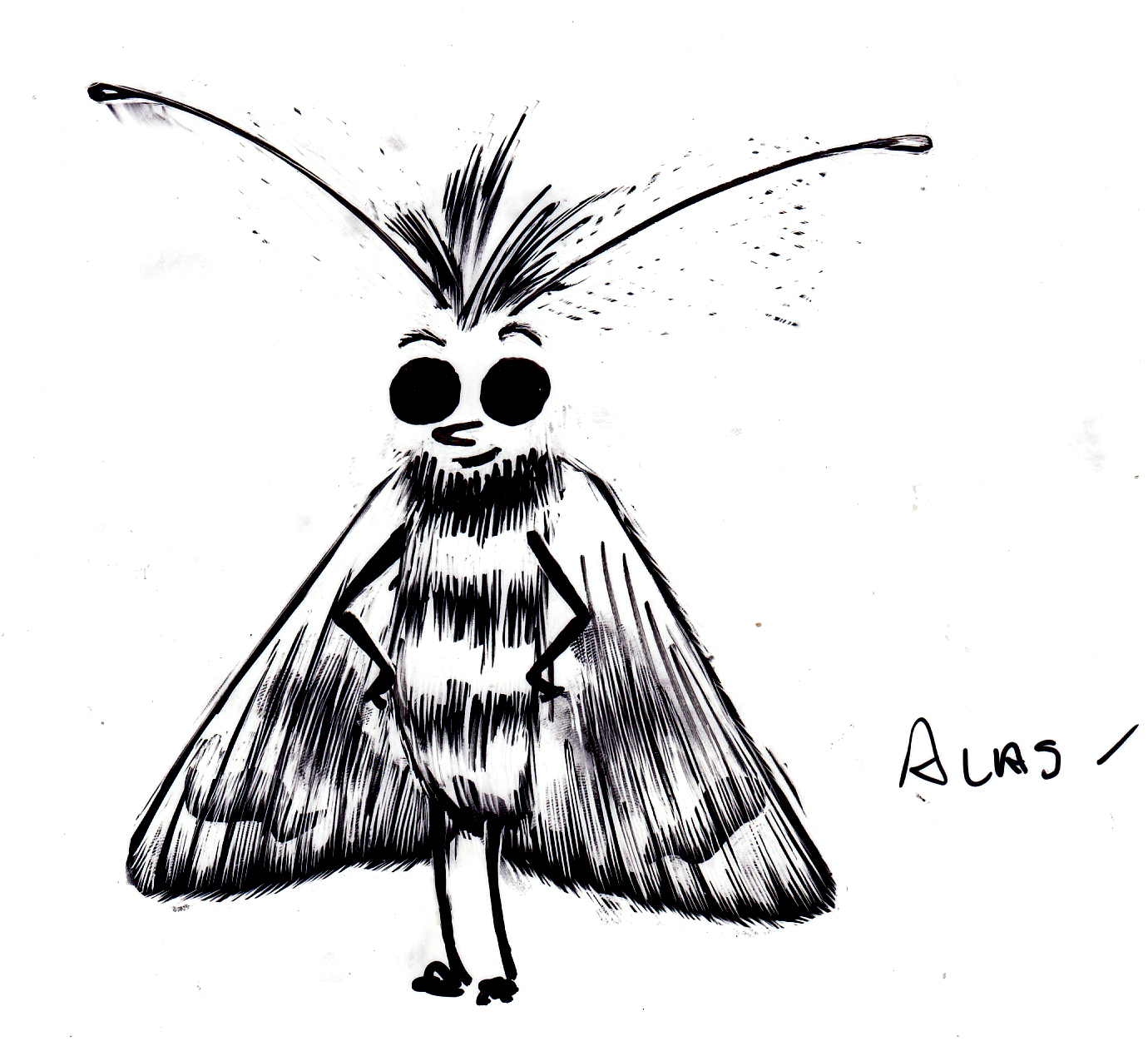 MONSTRUO LARVA: Pillo Polilla, el proceso