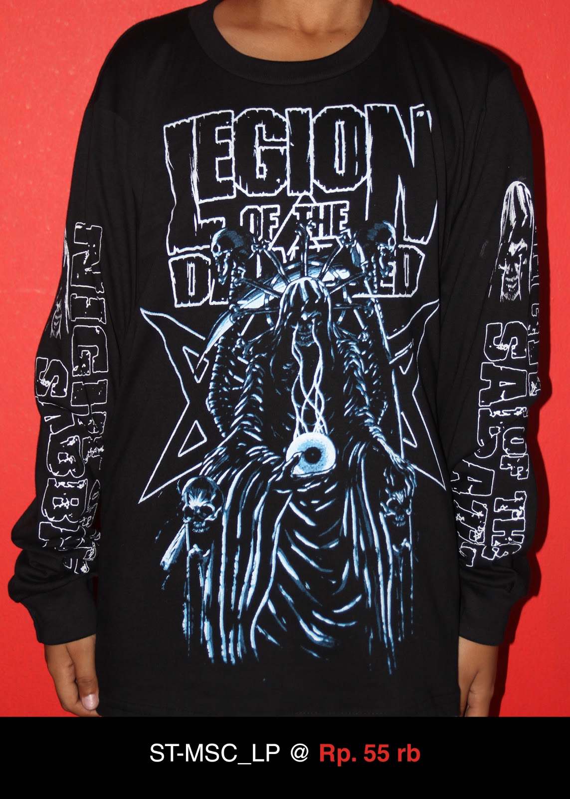 STAFD: kaos metal lengan panjang STAFD: kaos metal lengan panjang