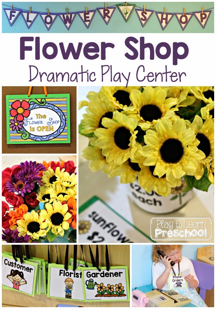 Flower Shop Dramatic Play | Play to Learn Preschool | Bloglovin’