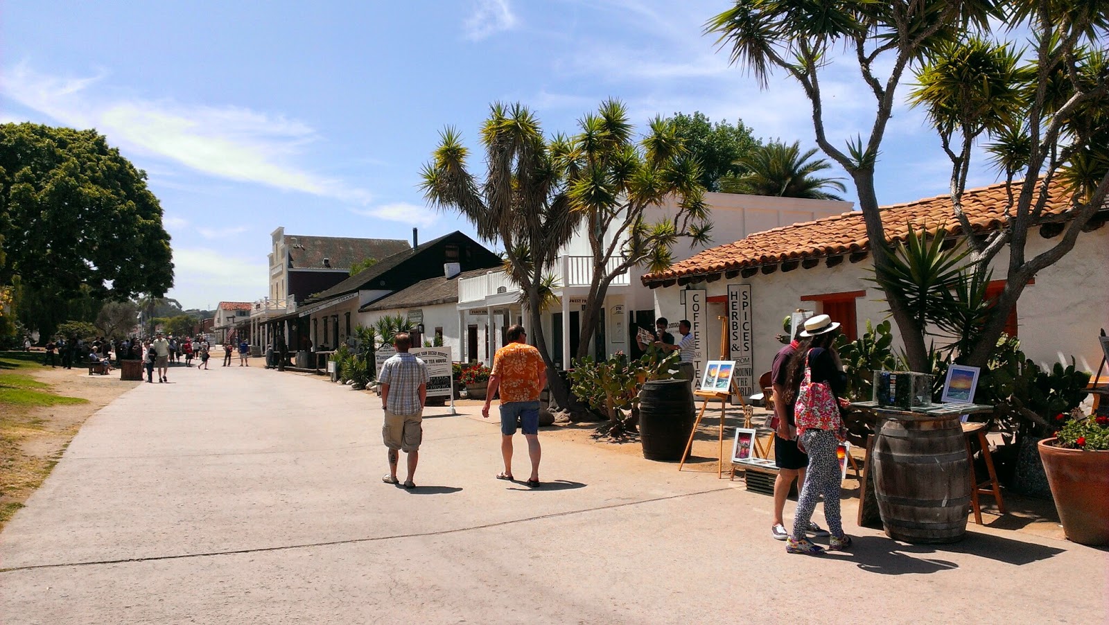 Visiting Old Town San Diego Historic Park | Phil's America Exchange Year