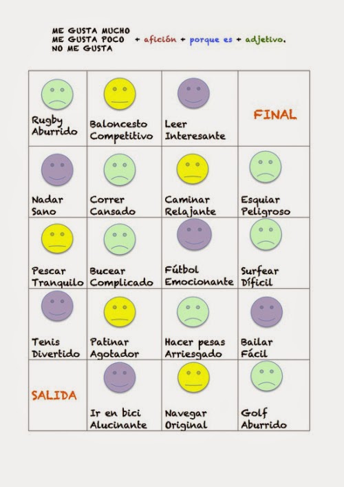 ¿CÓMO EXPRESAMOS NUESTROS GUSTOS EN ESPAÑOL? - BLOG DE HISPANISTAS DE ...