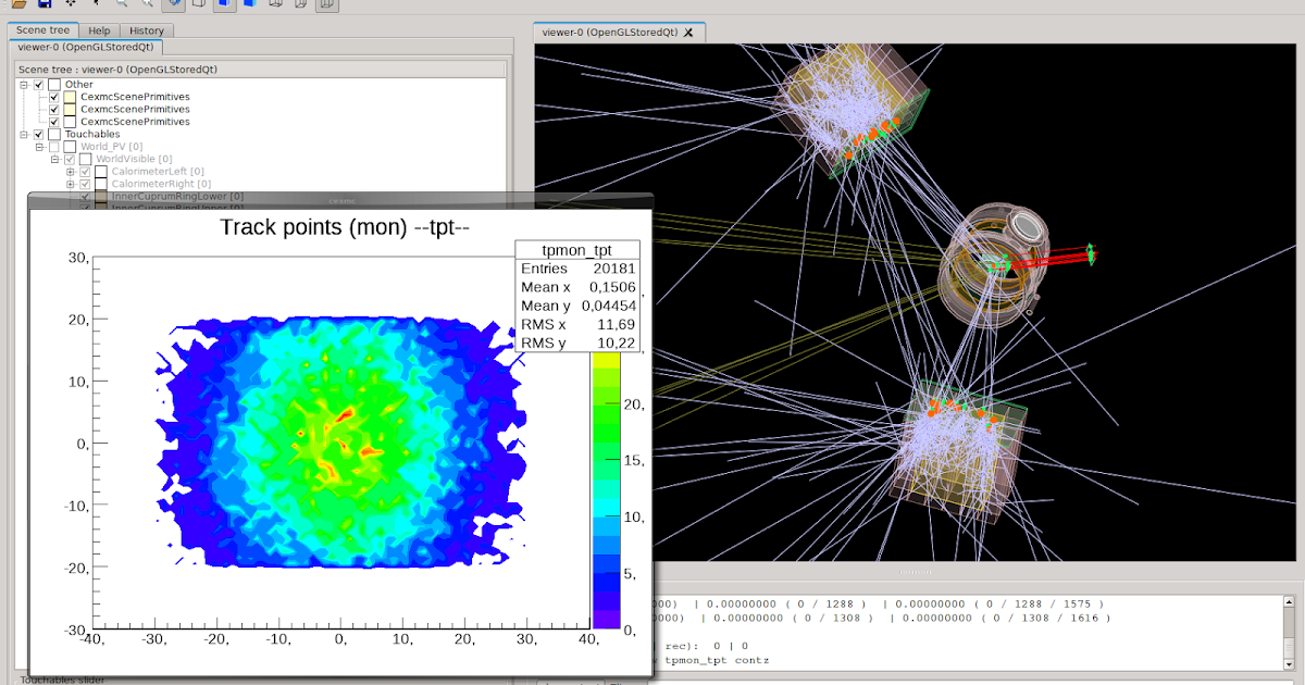 CERN ROOT Qt GUI Geant4 cern-root-qt-gui-geant4