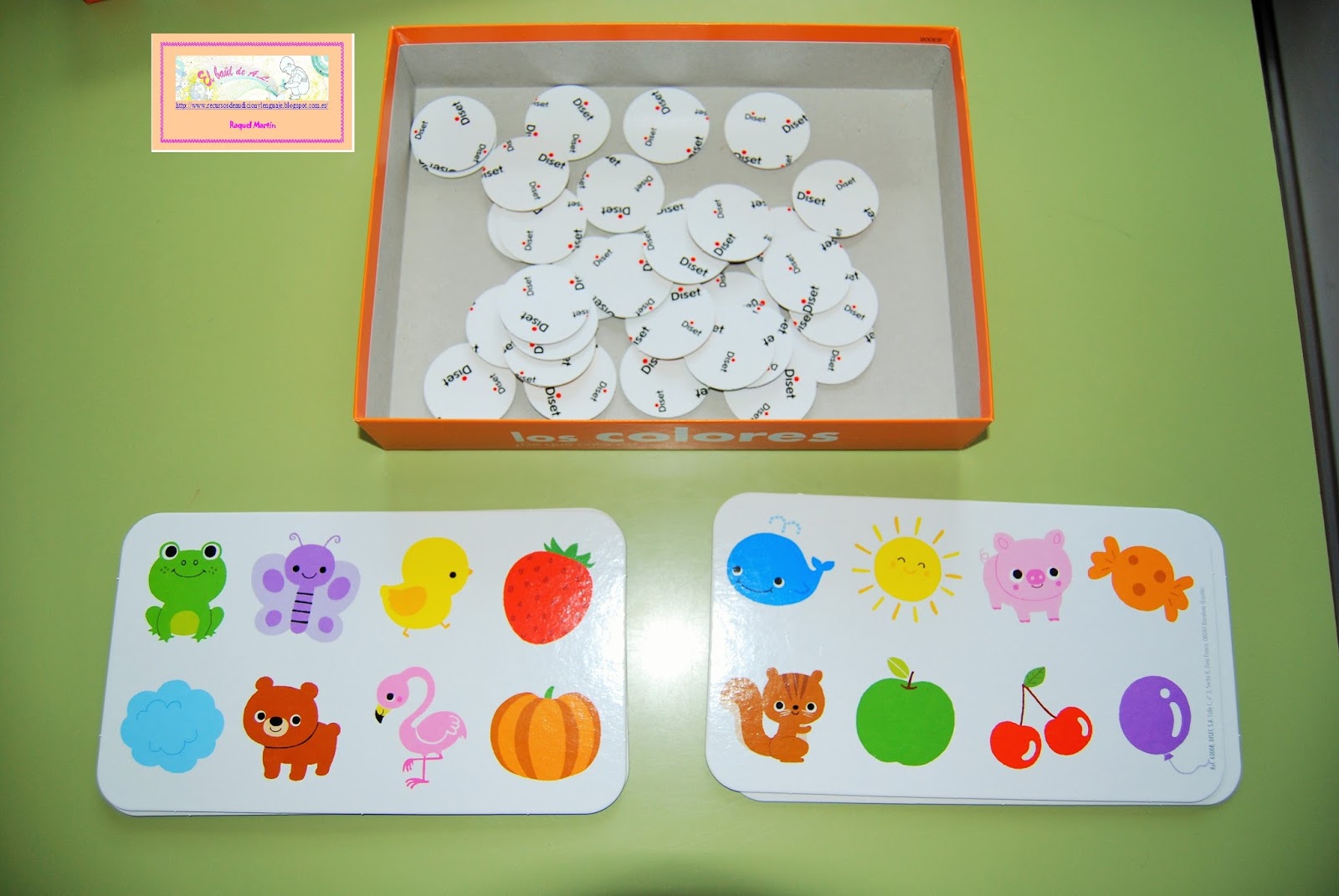 El baúl de A.L: Juego los colores