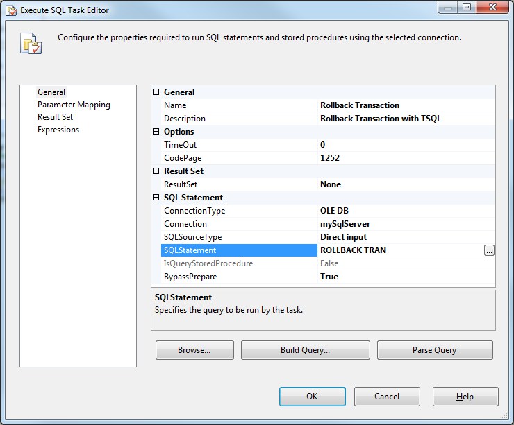 Microsoft SQL Server Integration Services: SSIS Transactions with TSQL Microsoft SQL Server Integration Services: SSIS Transactions with TSQL