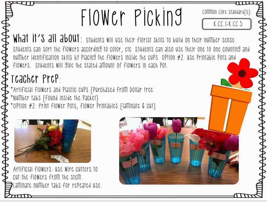 New Math Centers? Yes, Please! {freebies too} - Little Minds at Work