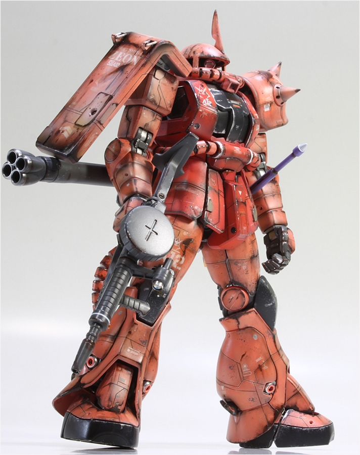 Custom Build: MG 1/100 Zaku II "One Year After" - Gundam Kits Collection News and Reviews