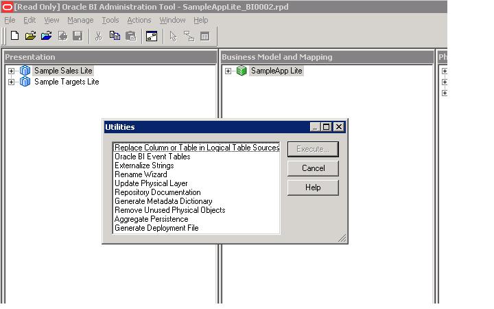 Obiee 11g Documentation