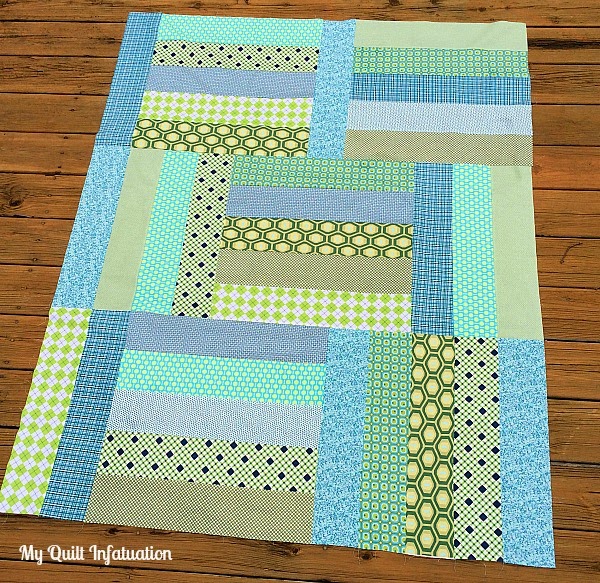 My Quilt Infatuation: Strip Tango Quilt