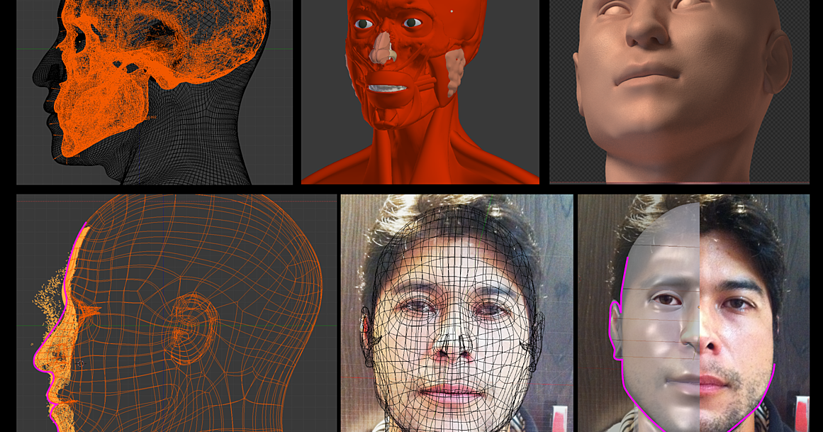 ATOR: Forensic facial reconstruction of a living individual using open ...