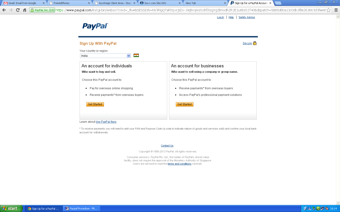 Earn4all How To Open Paypal Account In India earn4all-how-to-open-paypal-account-in-india