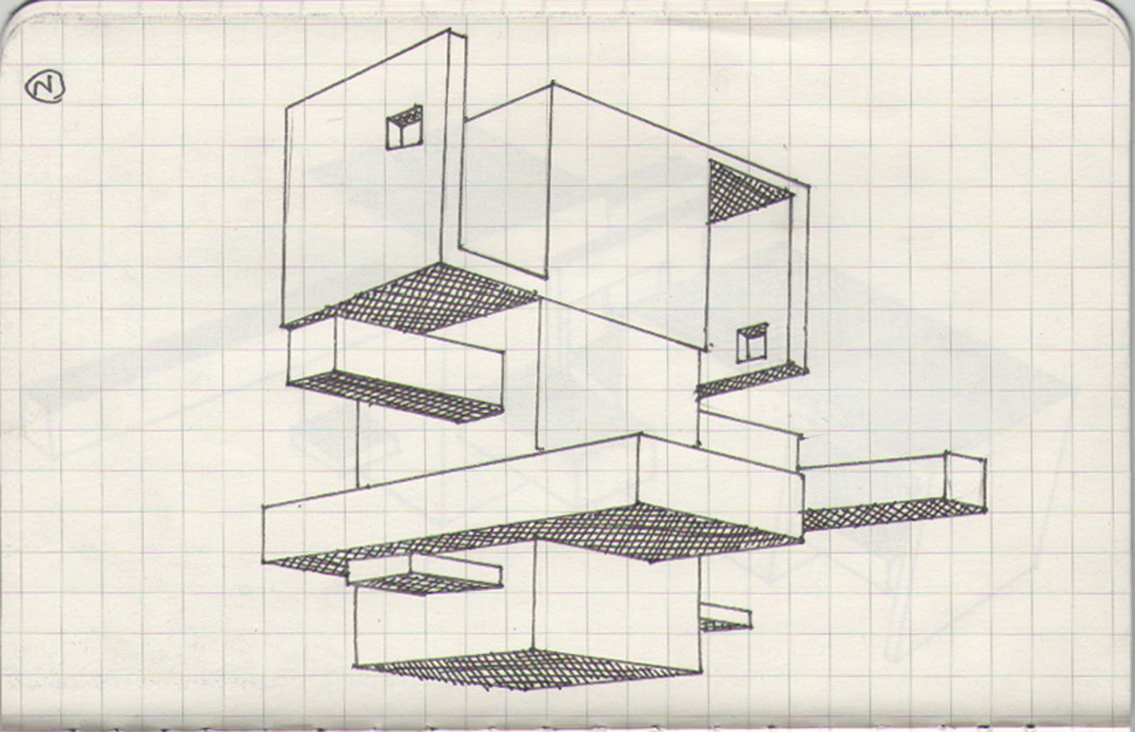 Ruoqi Gan 3 Parallel Projection ruoqi-gan-3-parallel-projection