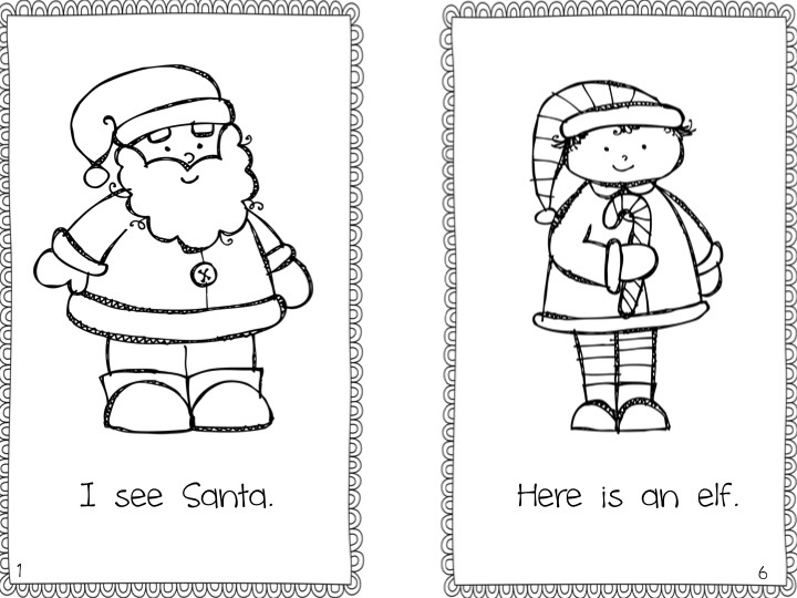 Holiday Emergent Readers - Apples & ABC's